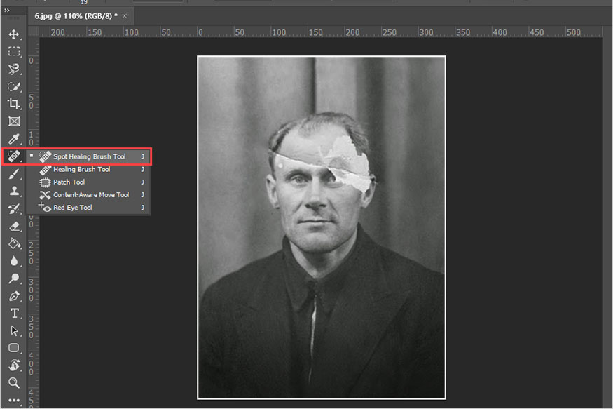 How to restore old photos with photoshop quickly